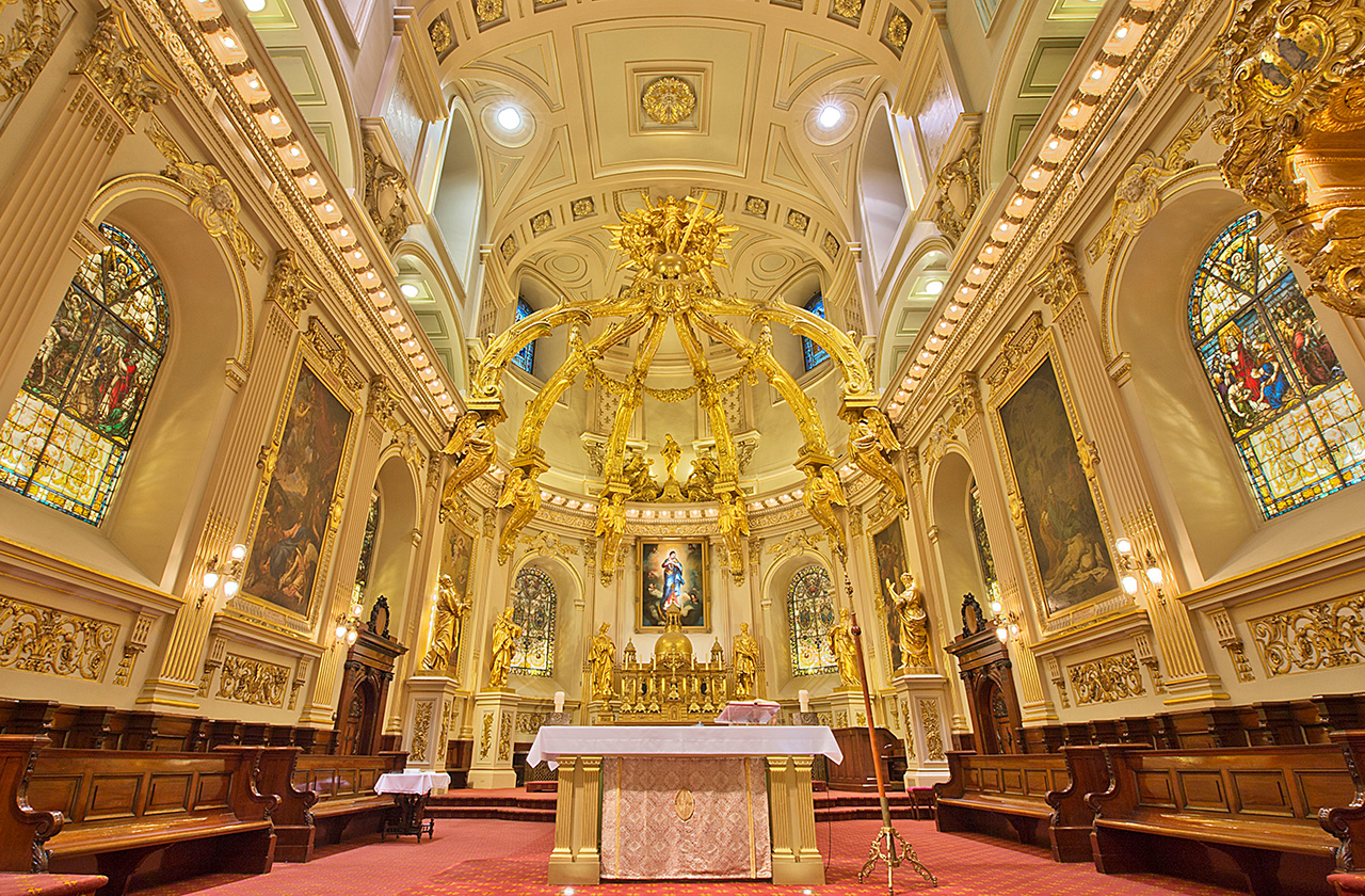 Pèlerinage Vieux-Québec Basilica-Cathedral Notre-Dame de Québec ...